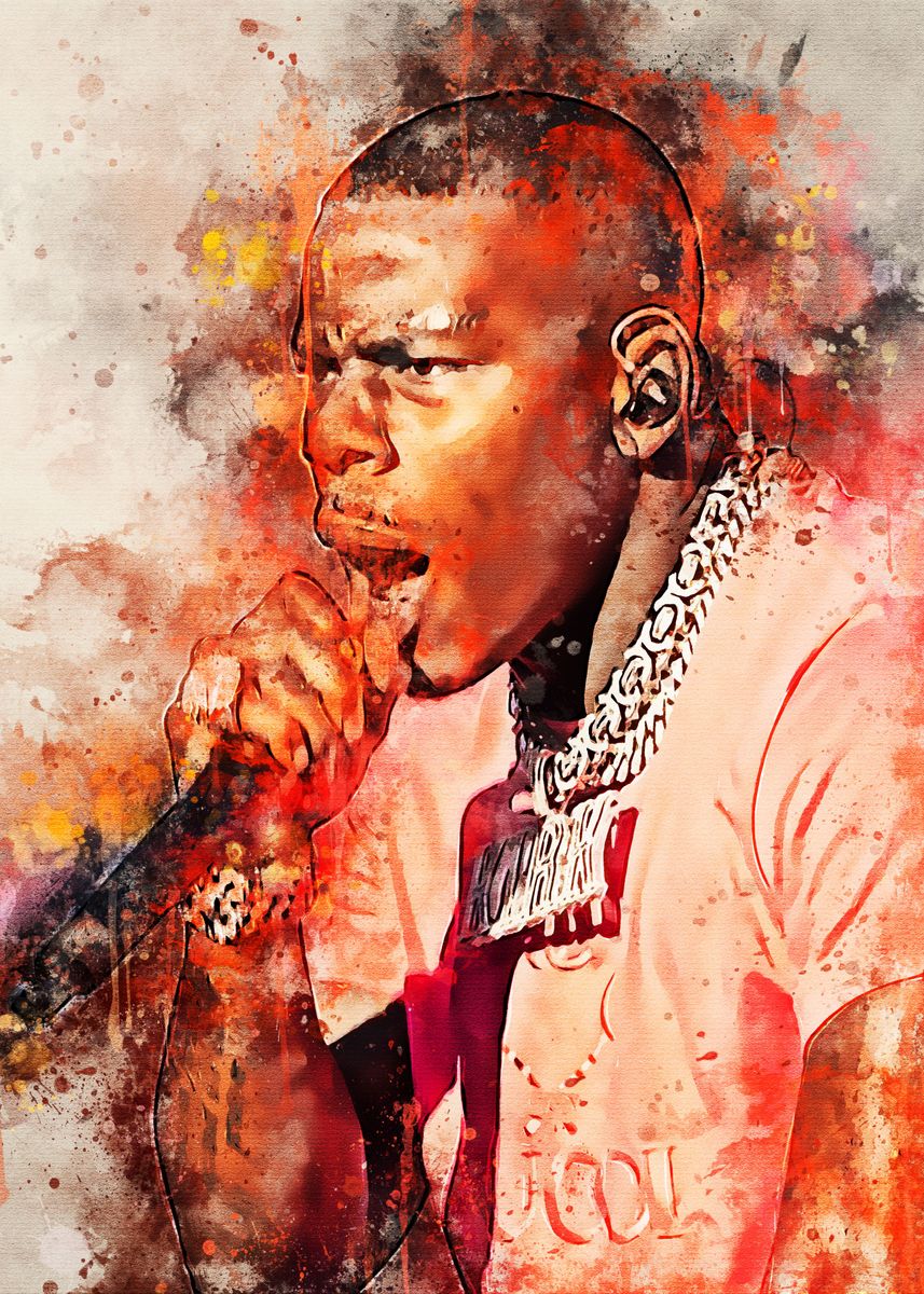 'DaBaby' Poster by Morgan Moorhead | Displate