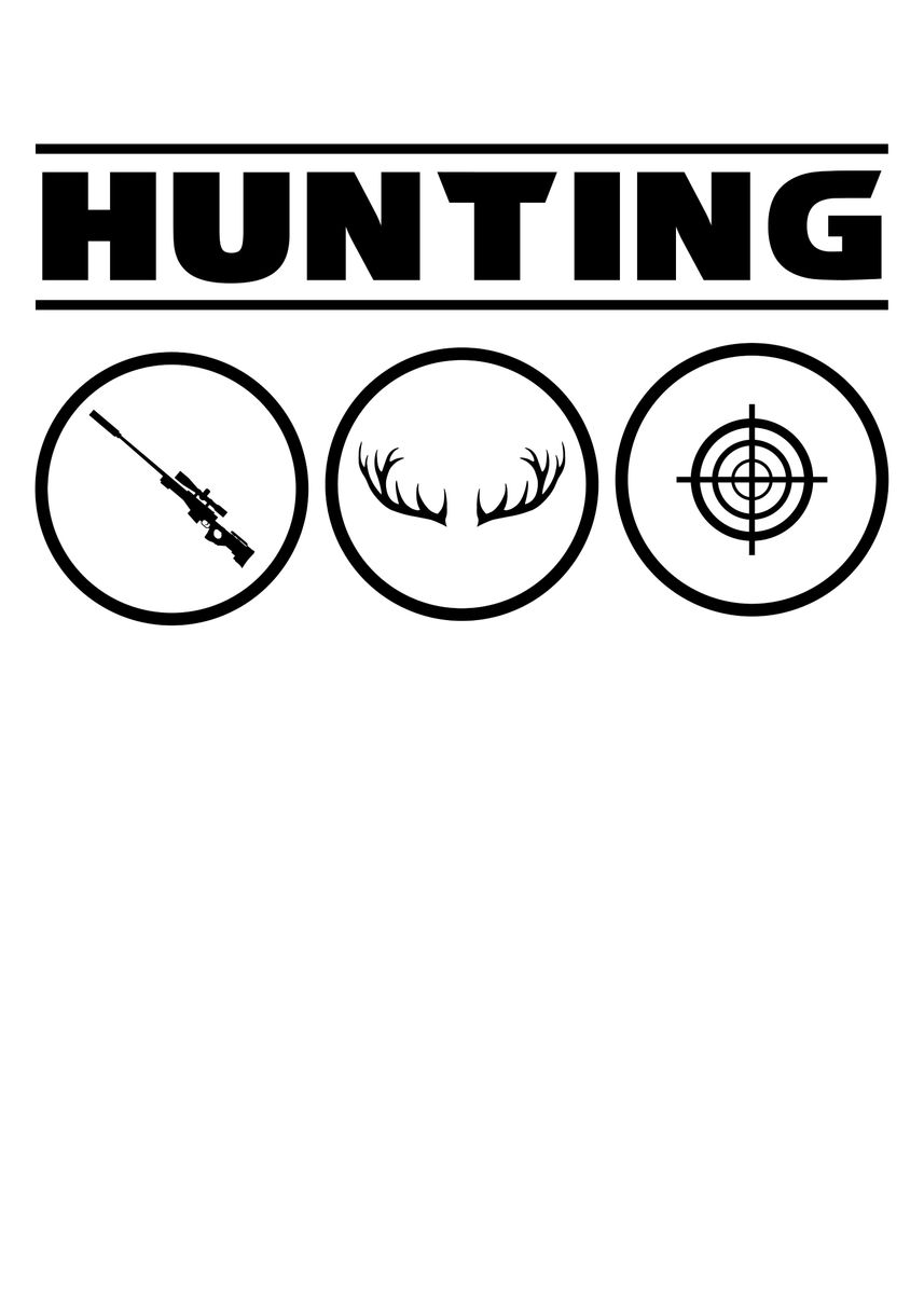 'Hunting' Poster by bananadesign | Displate