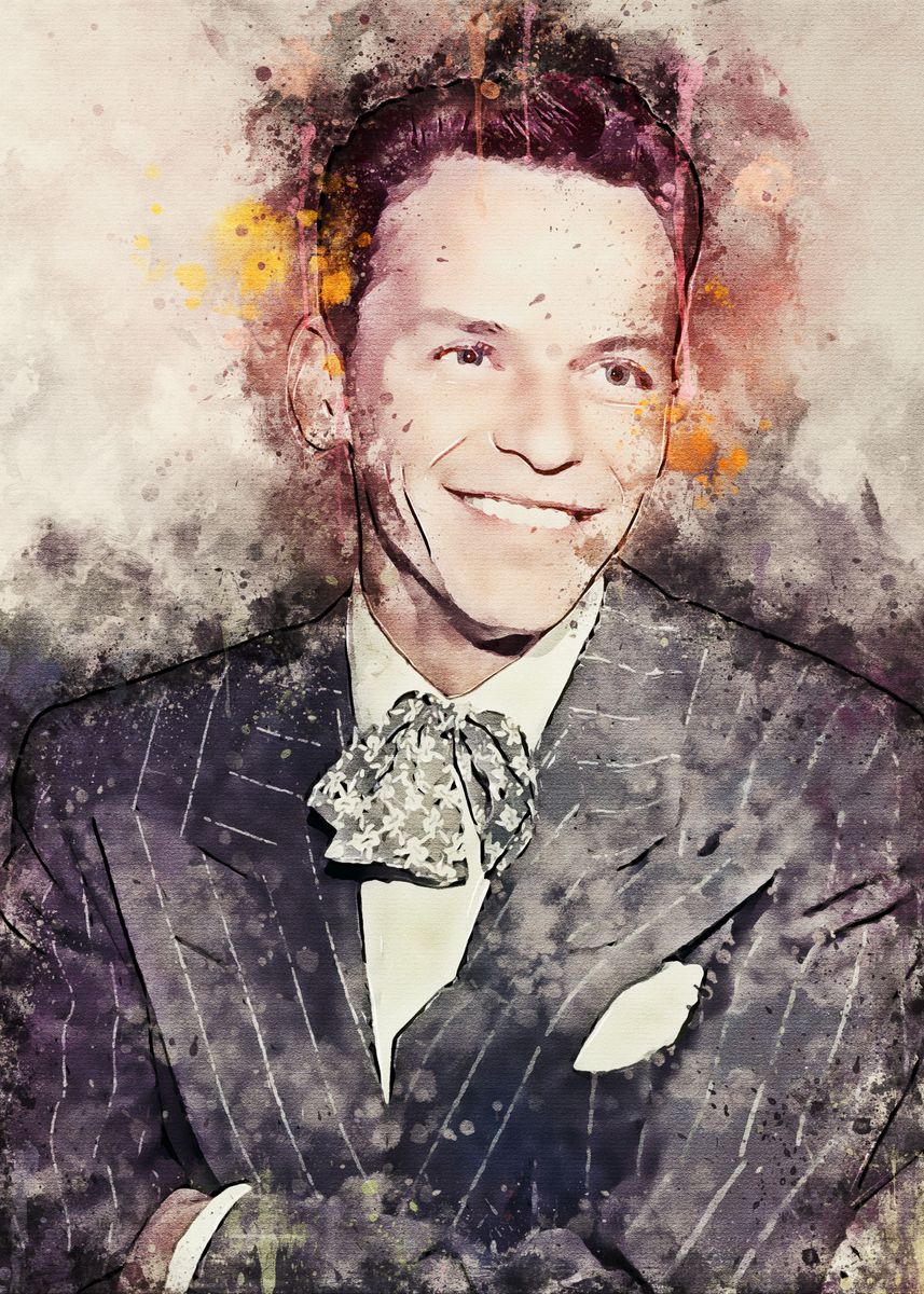 'Frank Sinatra' Poster by Murray Oren | Displate