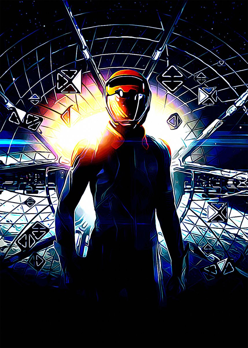 'Enders Game 2' Poster, picture, metal print, paint by Katerina Lim ...