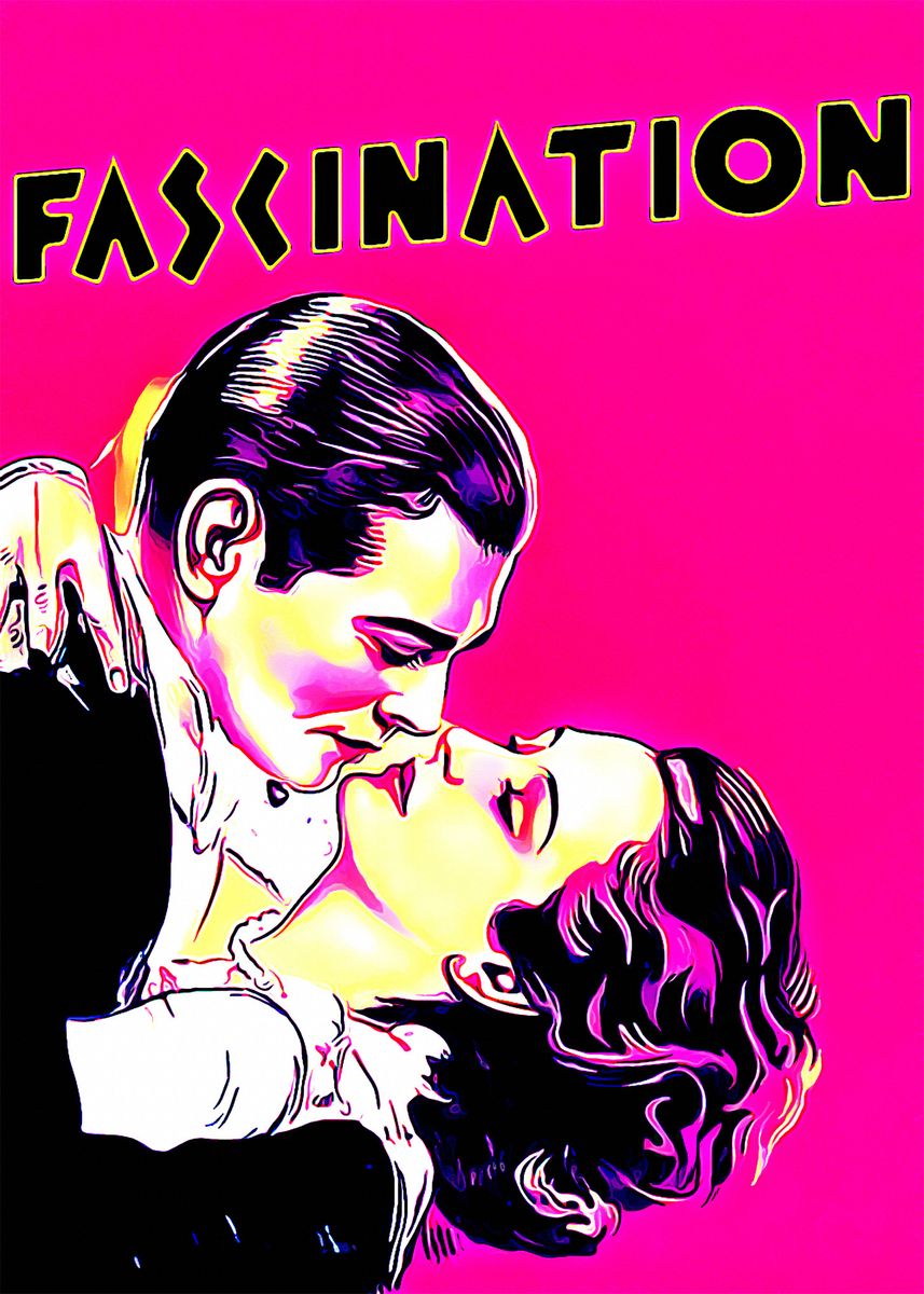 'Fascination' Poster, picture, metal print, paint by Kaye Luca | Displate
