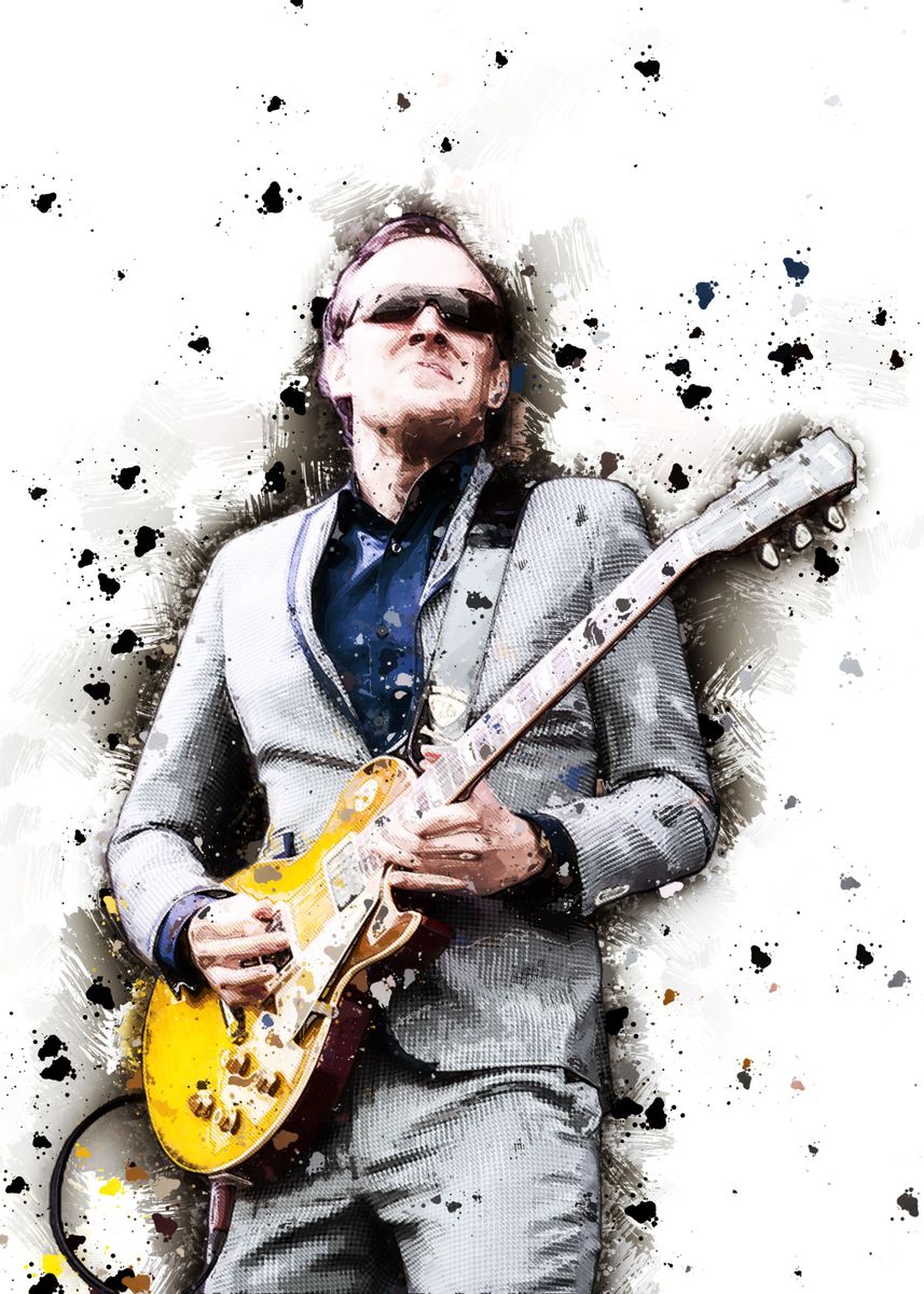 'Joe Bonamassa' Poster by HD TEAM | Displate