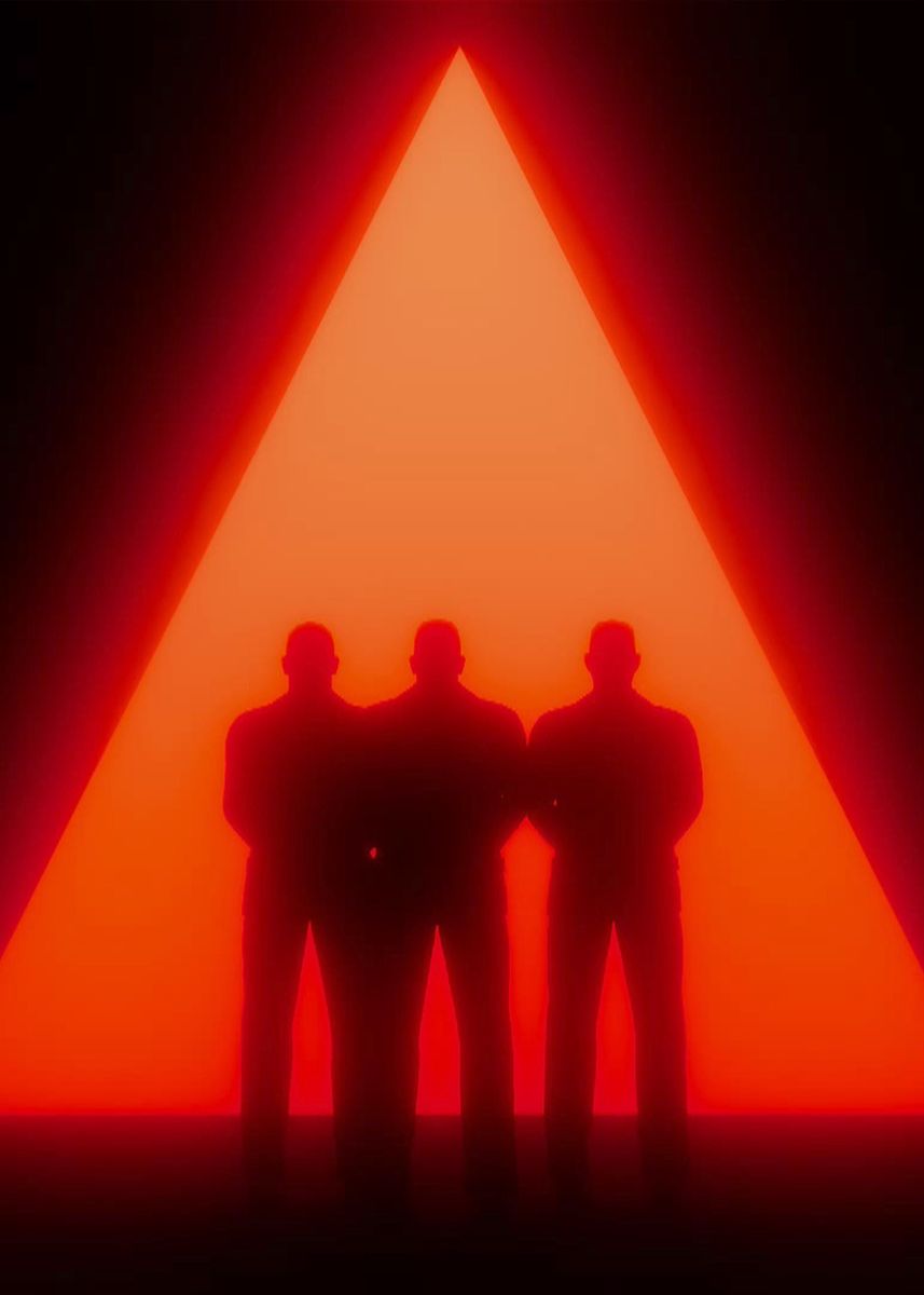 'TRIANGULUS' Poster, picture, metal print, paint by CHAOS STUDIO | Displate