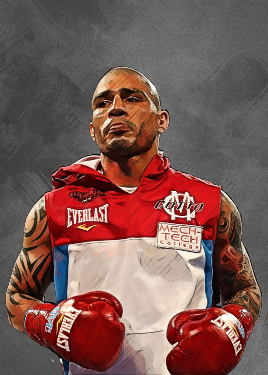 'Miguel Cotto' Poster, picture, metal print, paint by ONONMADE STUDIO ...