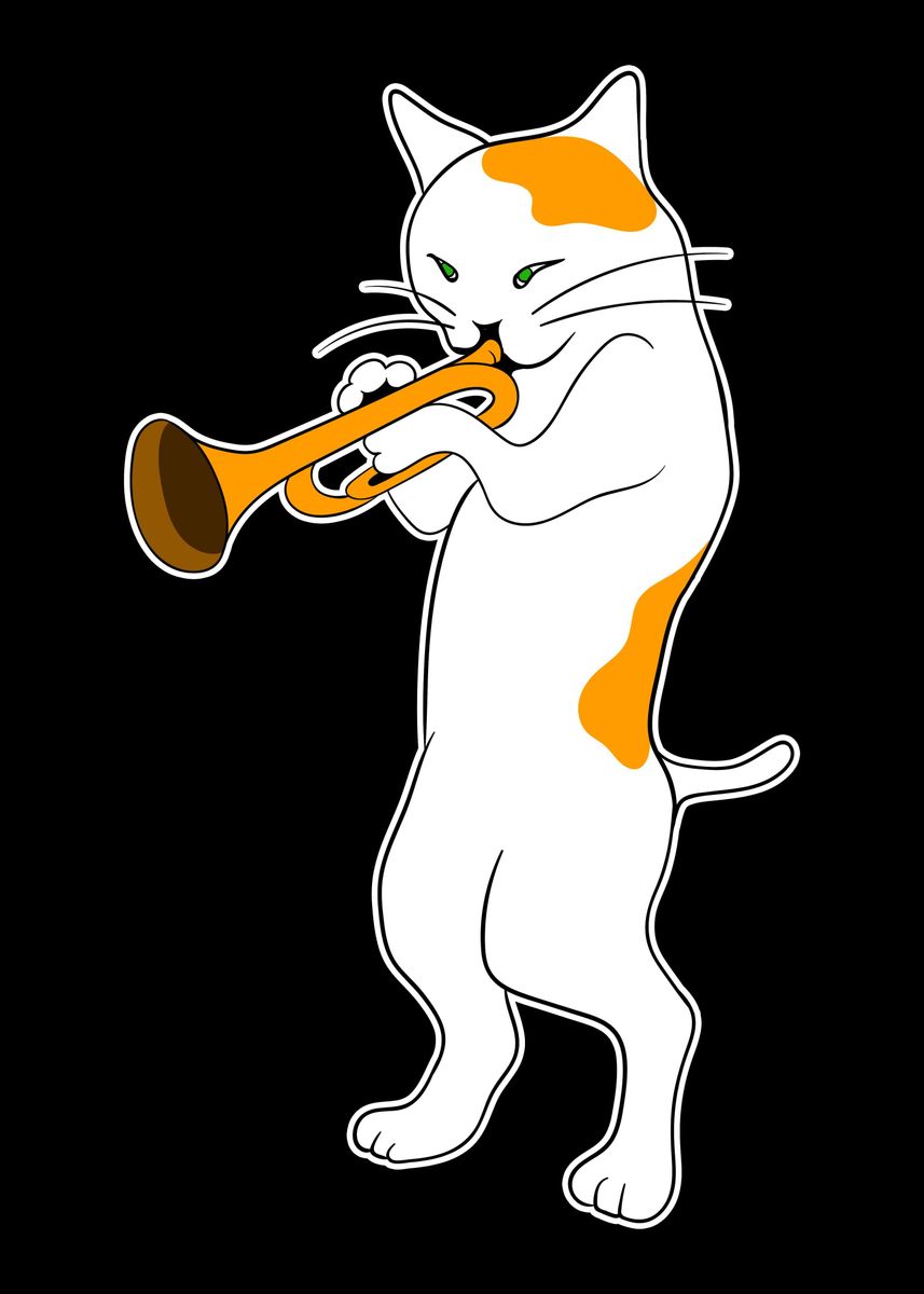 'trombone' Poster by Hexor | Displate