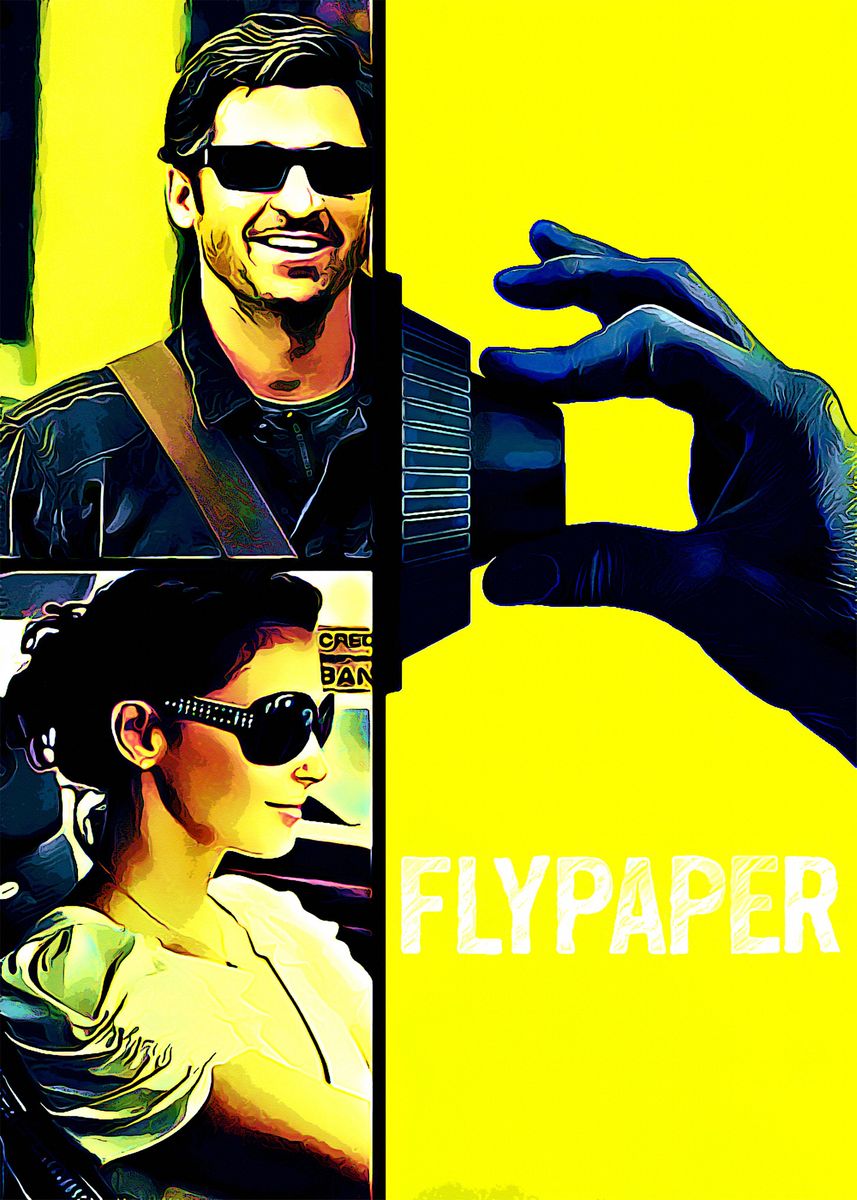 'Flypaper' Poster, picture, metal print, paint by Jeffery Anabelle ...