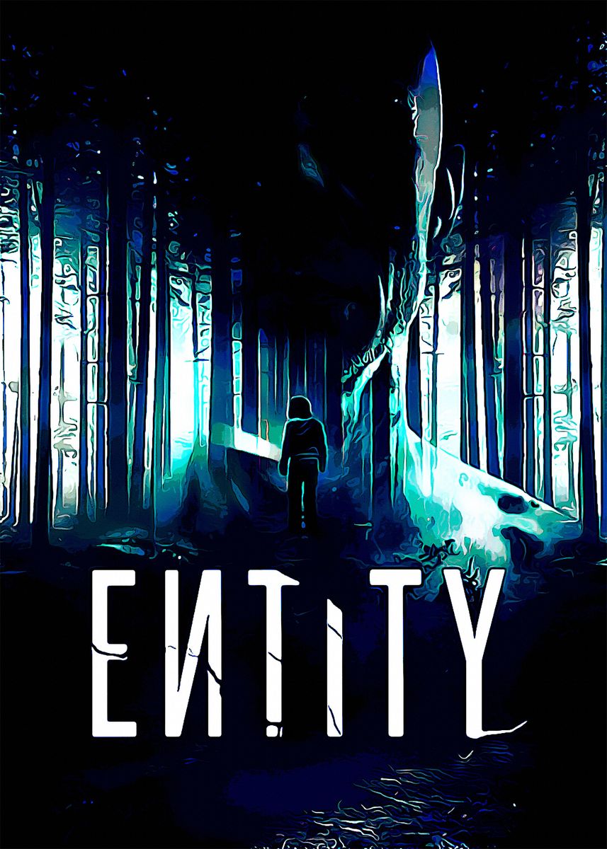'Entity' Poster, picture, metal print, paint by Katerina Lim | Displate