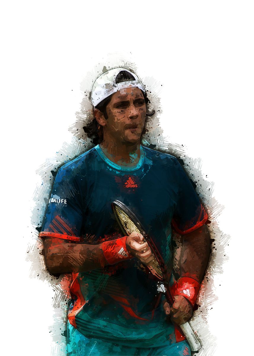 'Fernando Verdasco' Poster by VEC Group | Displate