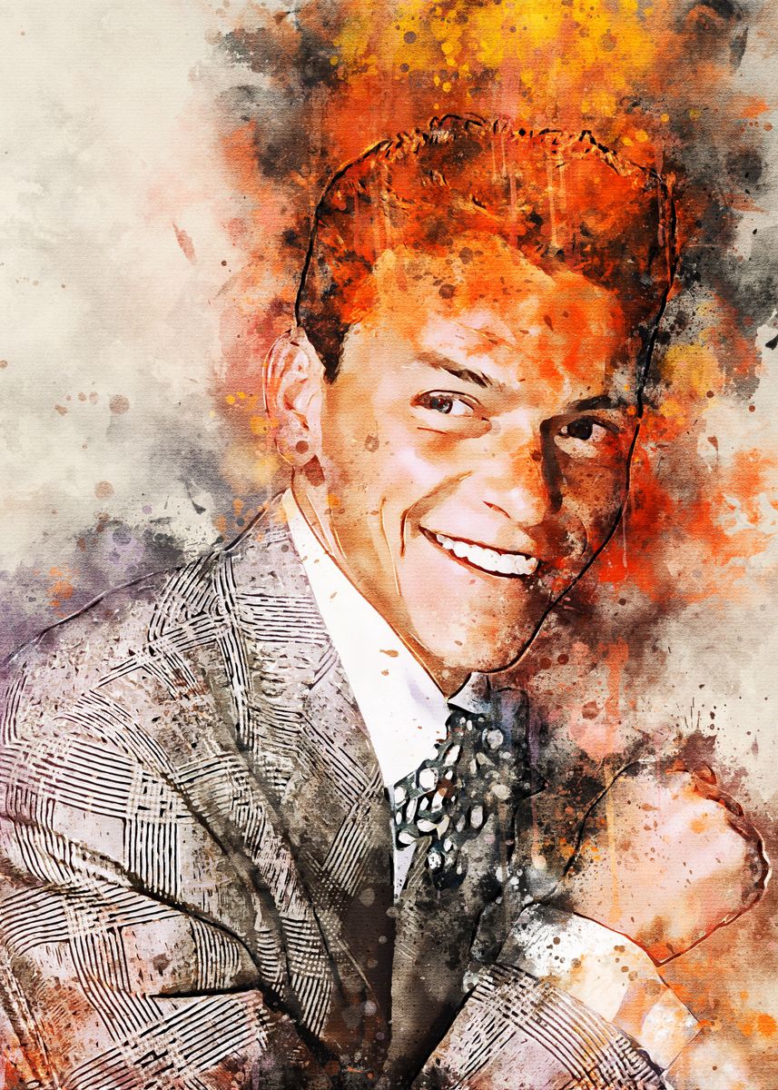 'Frank Sinatra' Poster by Murray Oren | Displate