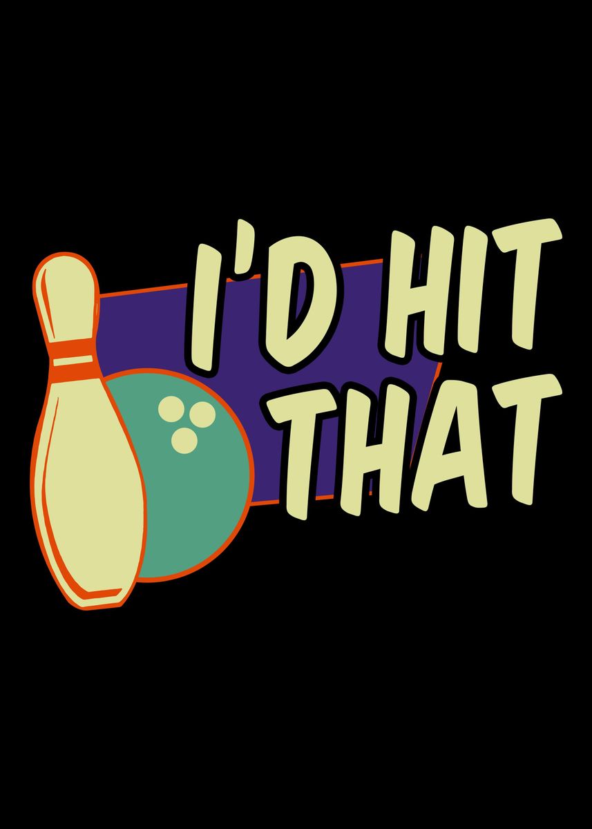 'ID Hit That' Poster, picture, metal print, paint by John DonJoe | Displate