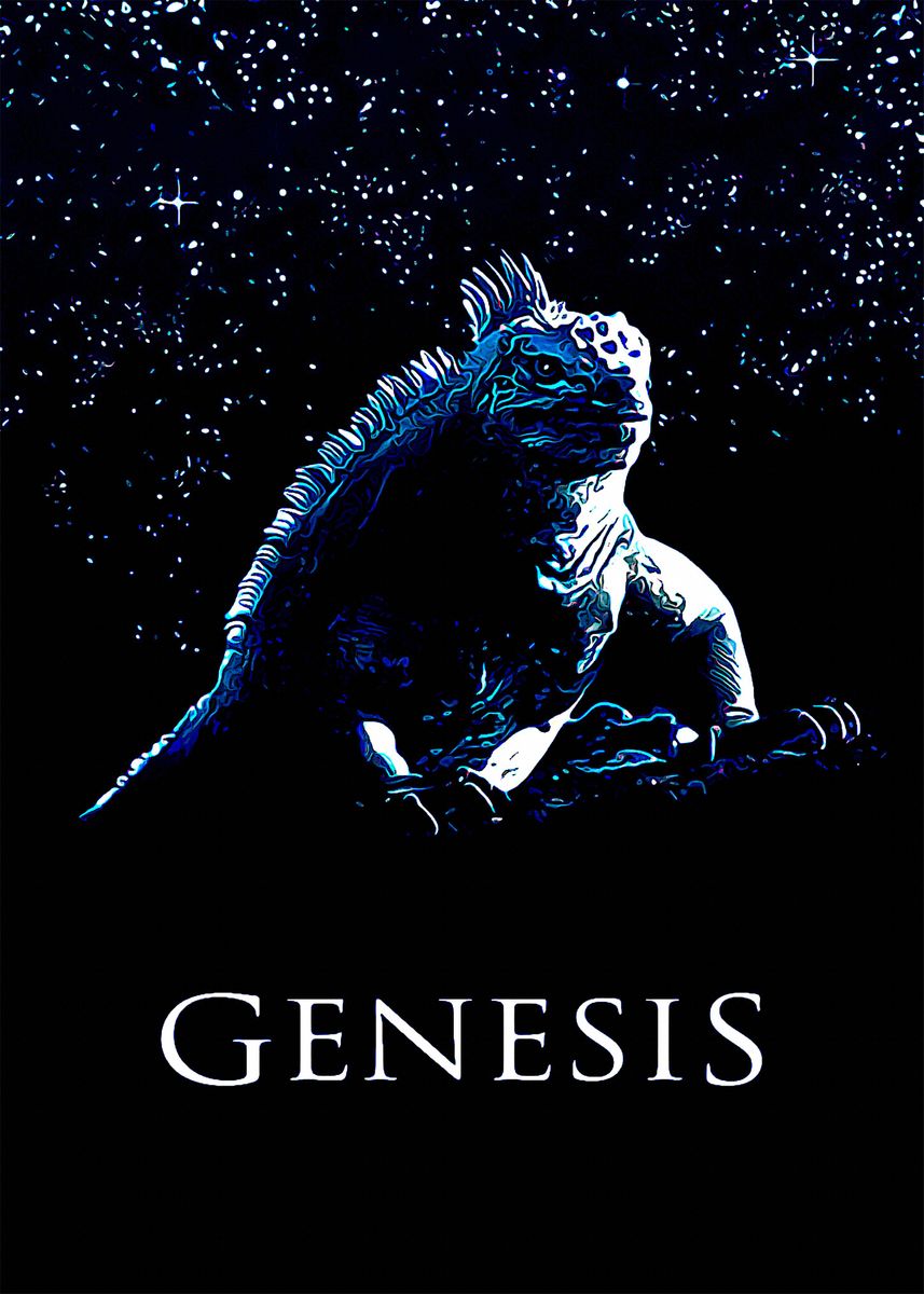 'Genesis' Poster, picture, metal print, paint by Kaye Luca | Displate