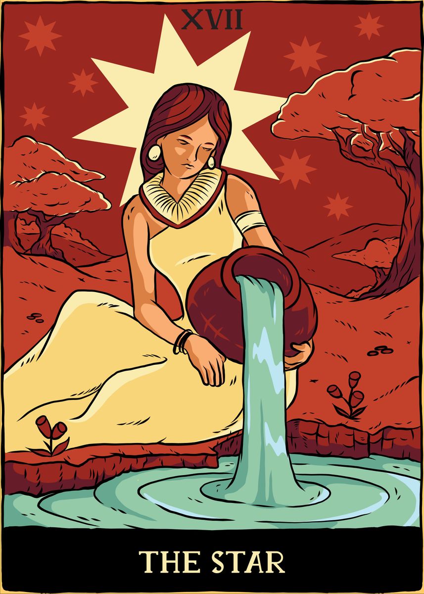 'The Star' Poster by Geschenkelaune | Displate