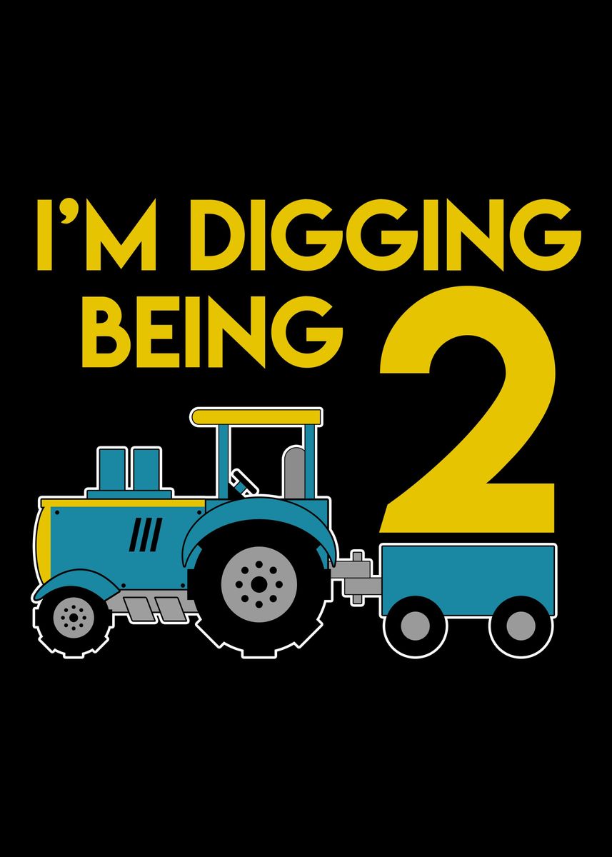 'Im Digging Being 2' Poster, picture, metal print, paint by John DonJoe ...
