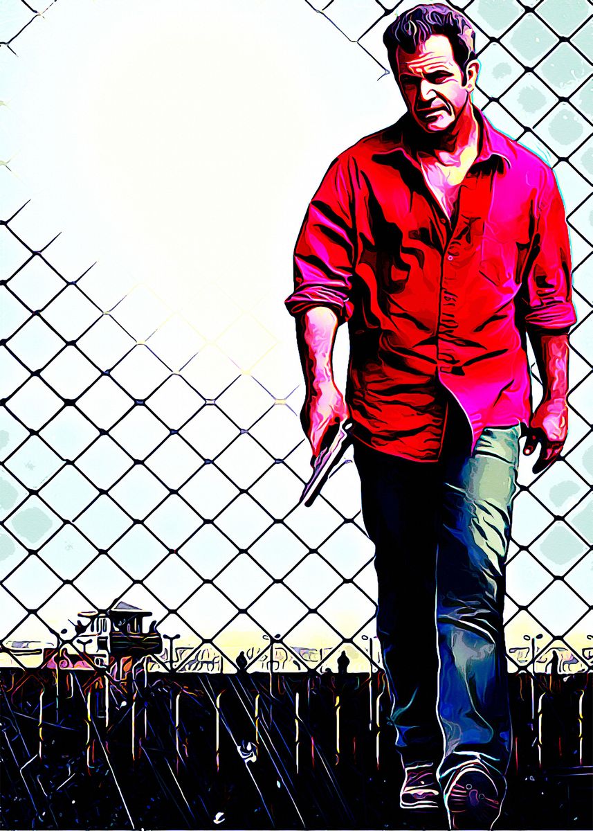 'Get The Gringo 3' Poster, picture, metal print, paint by Katerina Lim ...