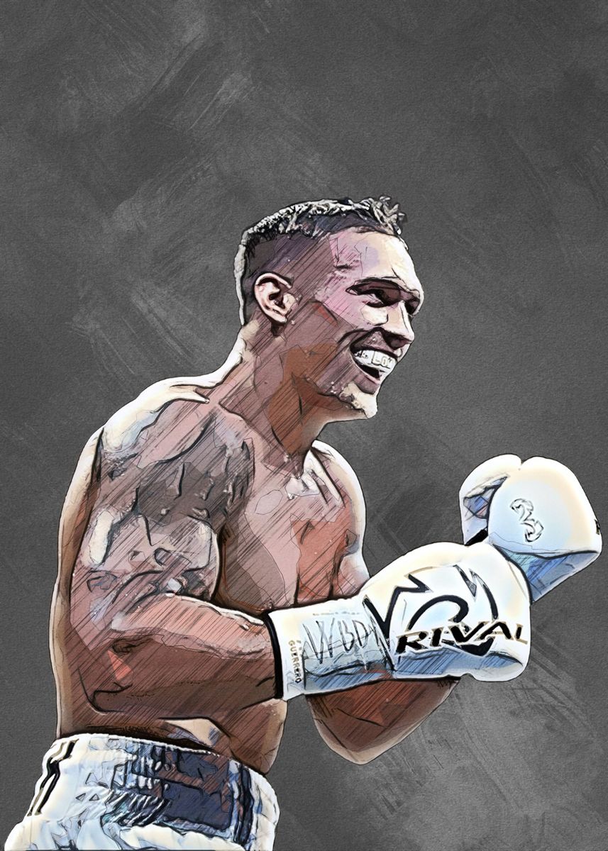 'Oleksandr Usyk' Poster, picture, metal print, paint by ONONMADE STUDIO ...