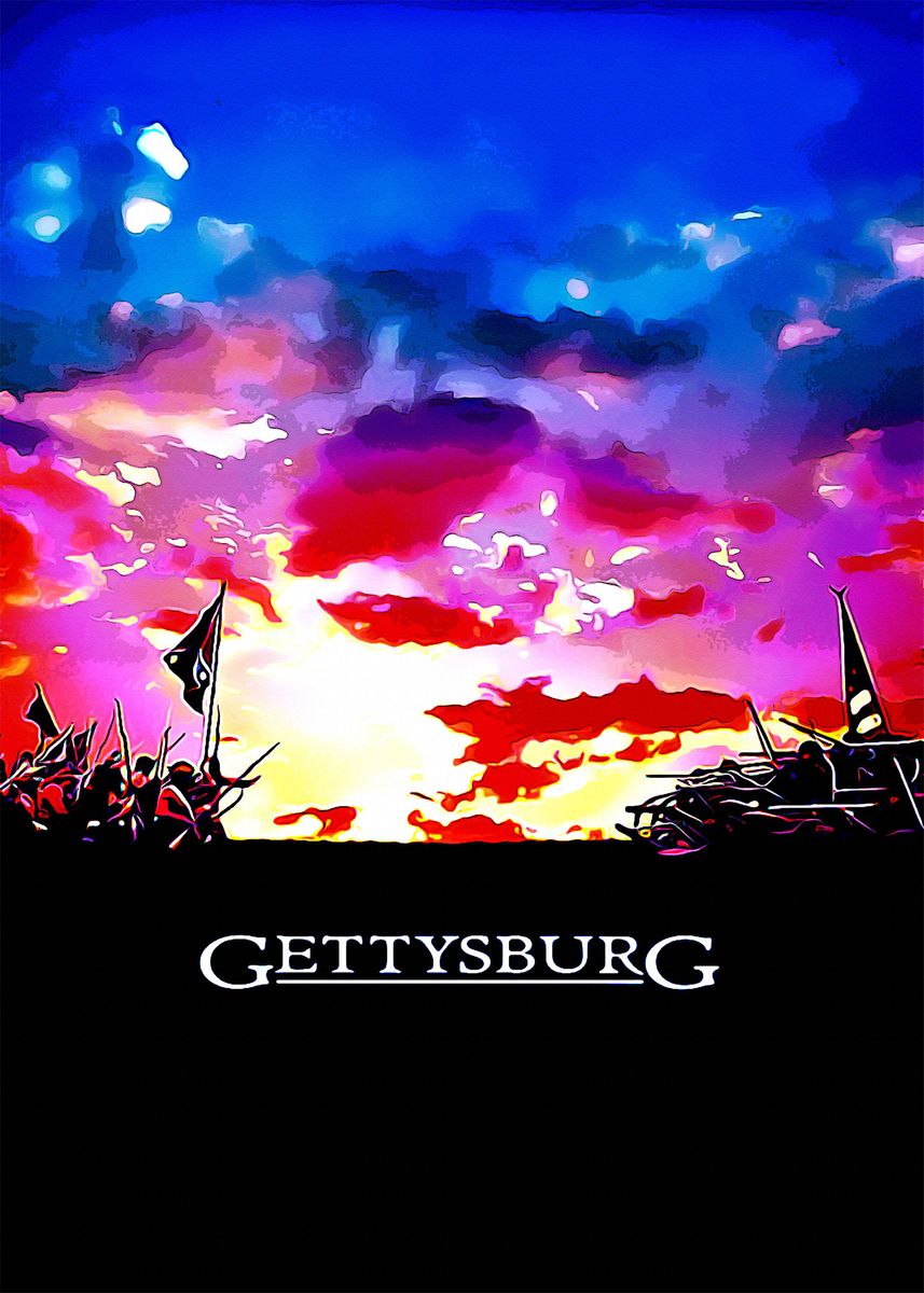'Gettysburg ' Poster, picture, metal print, paint by Katerina Lim ...