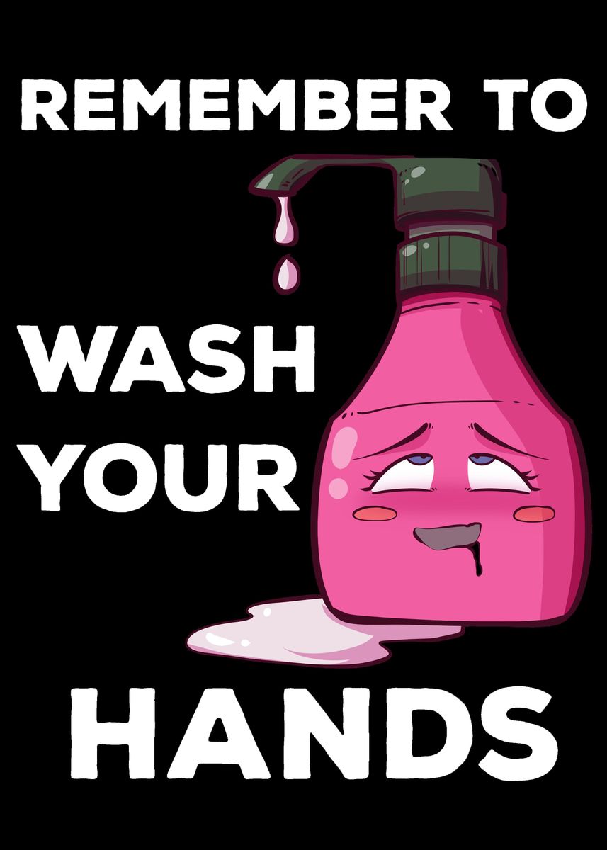 'Lewd Kawaii Soap Anime' Poster, picture, metal print, paint by ...