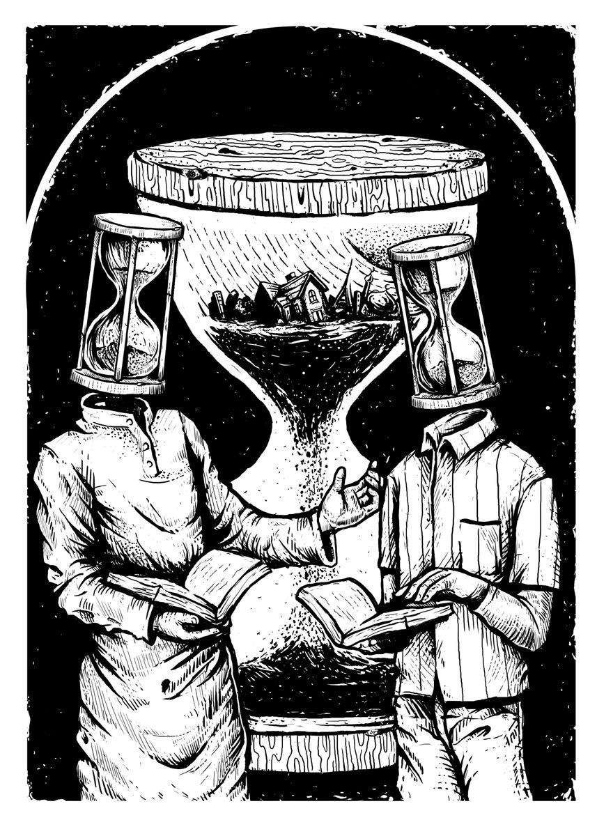 'Time' Poster by Geschenkelaune | Displate