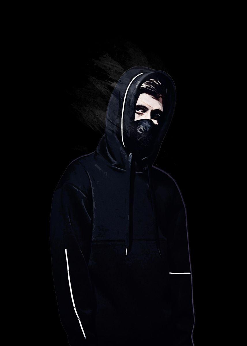 'Alan Walker' Poster by MDA STUDIO | Displate