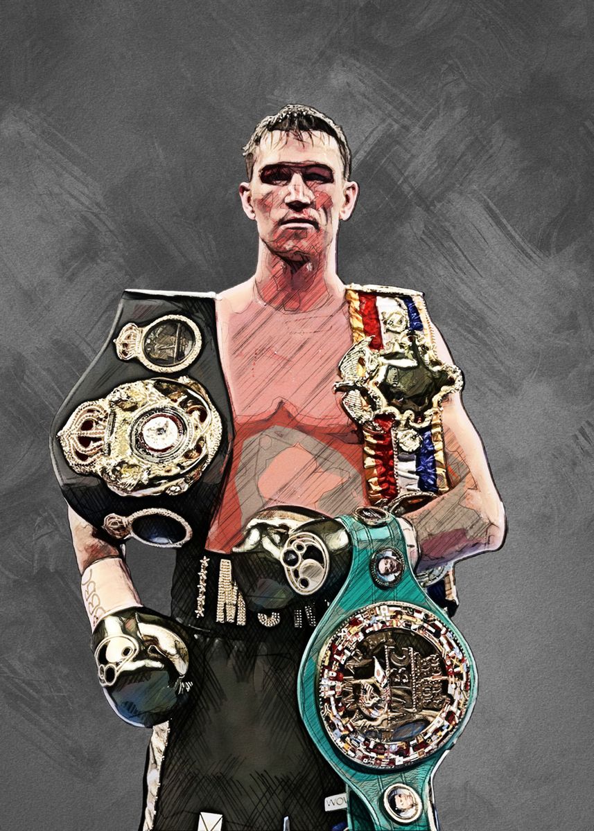 'Callum Smith' Poster, picture, metal print, paint by ONONMADE STUDIO ...