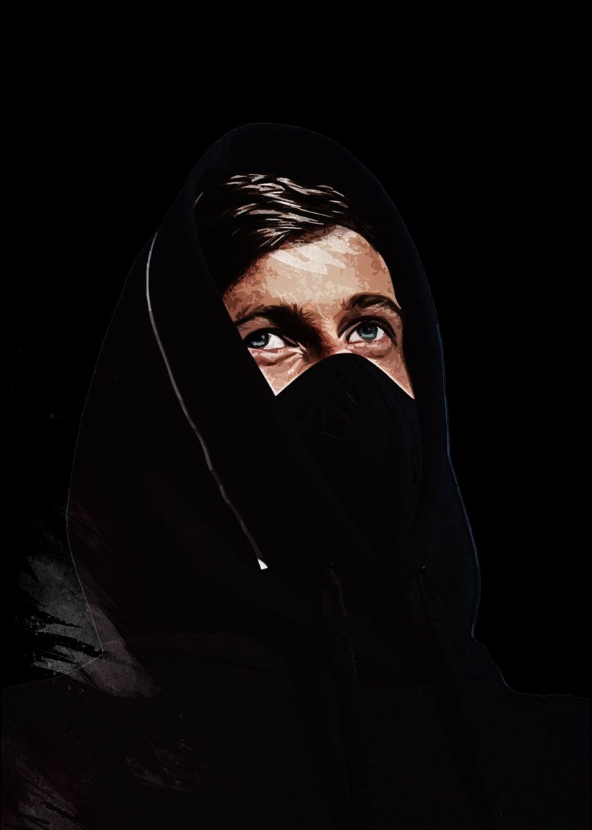 'Alan Walker' Poster, picture, metal print, paint by MDA STUDIO | Displate