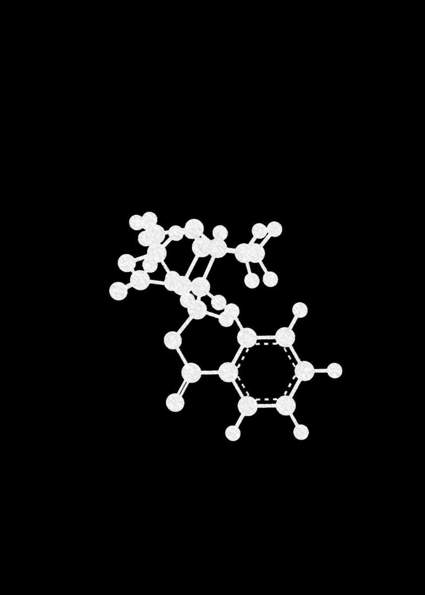 'Cocaine' Poster, picture, metal print, paint by ChemECool | Displate