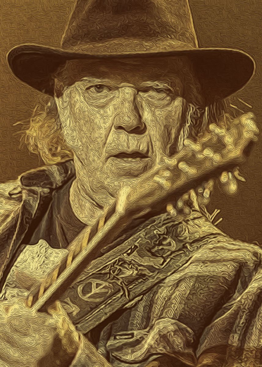'Neil Young RetroVintage 20' Poster, picture, metal print, paint by ...