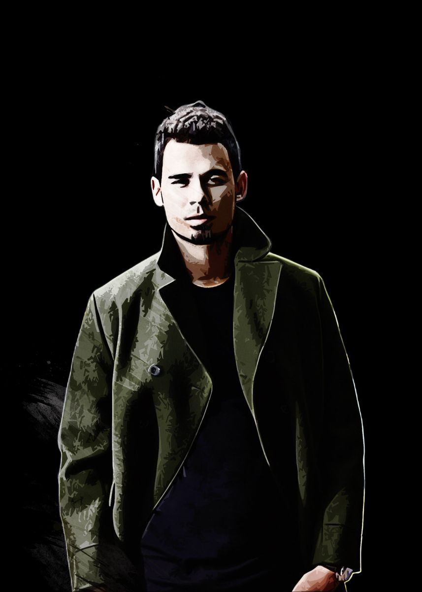 'Afrojack' Poster by MDA STUDIO | Displate