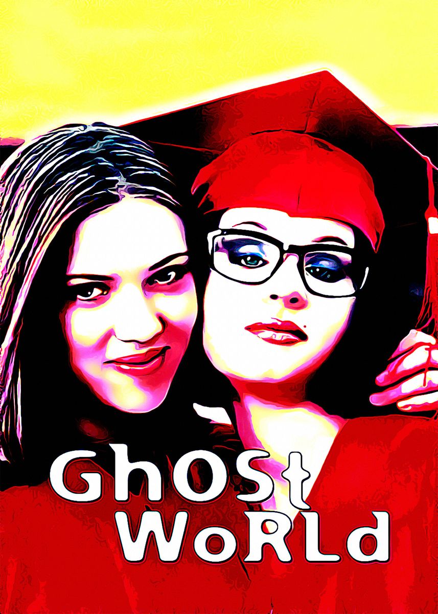 'Ghost World 1' Poster, picture, metal print, paint by Katerina Lim ...