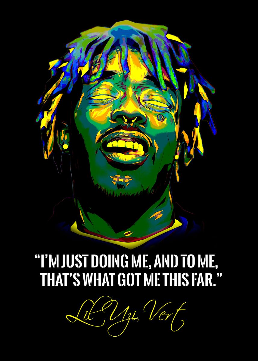 'Lil Uzi Vert' Poster by Tom Hiddleston | Displate