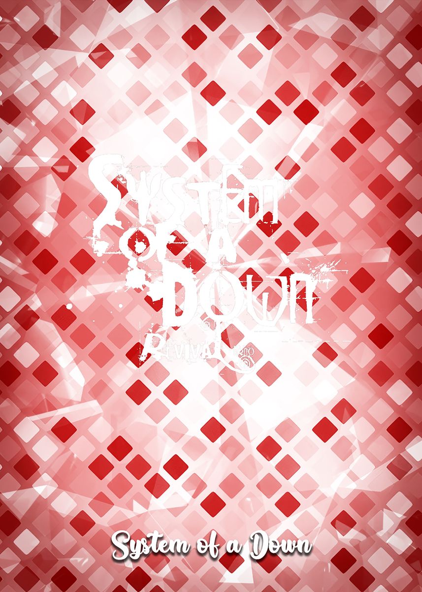 'System Of A Down' Poster, picture, metal print, paint by Elliott ...