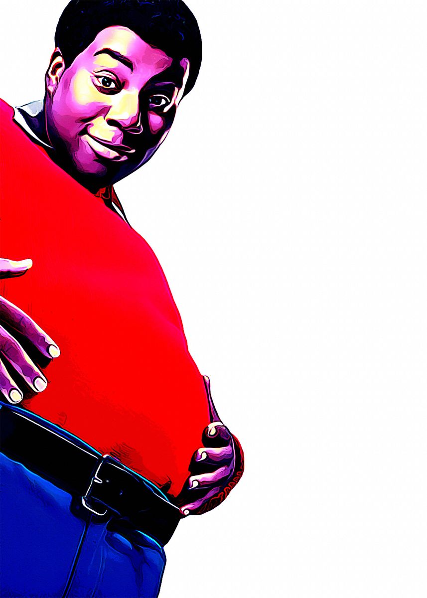 'Fat Albert' Poster, picture, metal print, paint by Kaye Luca | Displate