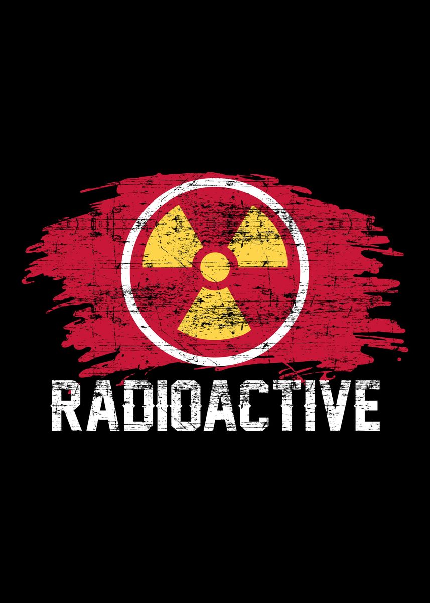 'radioactive' Poster, picture, metal print, paint by John DonJoe | Displate