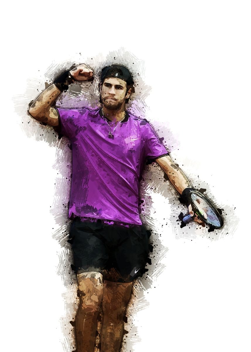 'Karen Khachanov' Poster by VEC Group | Displate