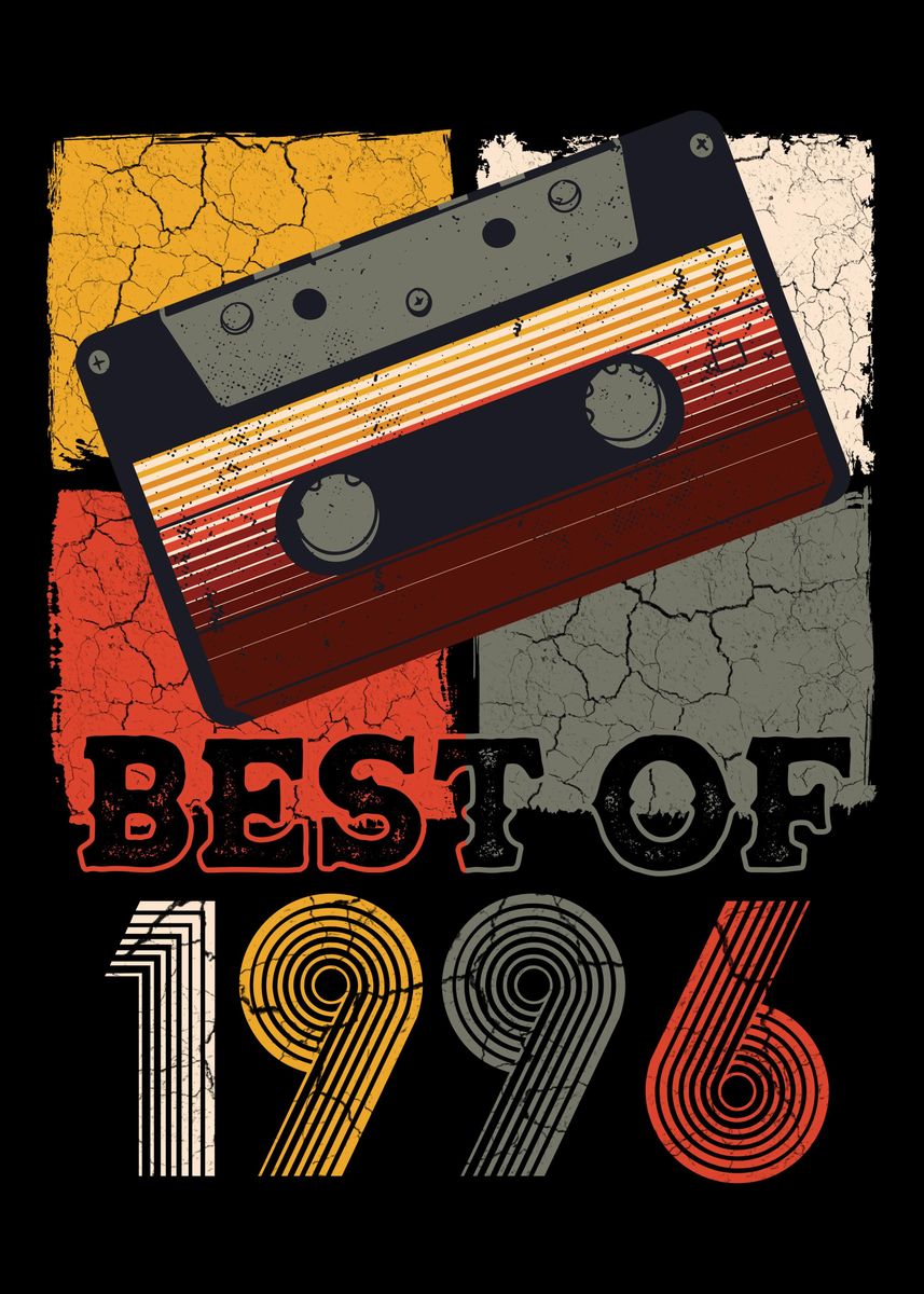 'Best of 1996' Poster, picture, metal print, paint by Cooldruck | Displate