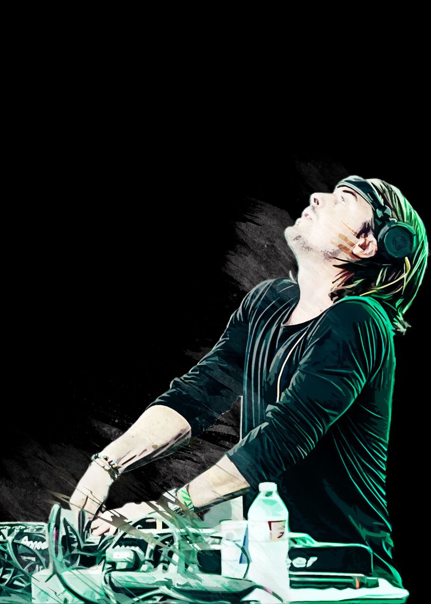 'Axwell' Poster, picture, metal print, paint by MDA STUDIO | Displate