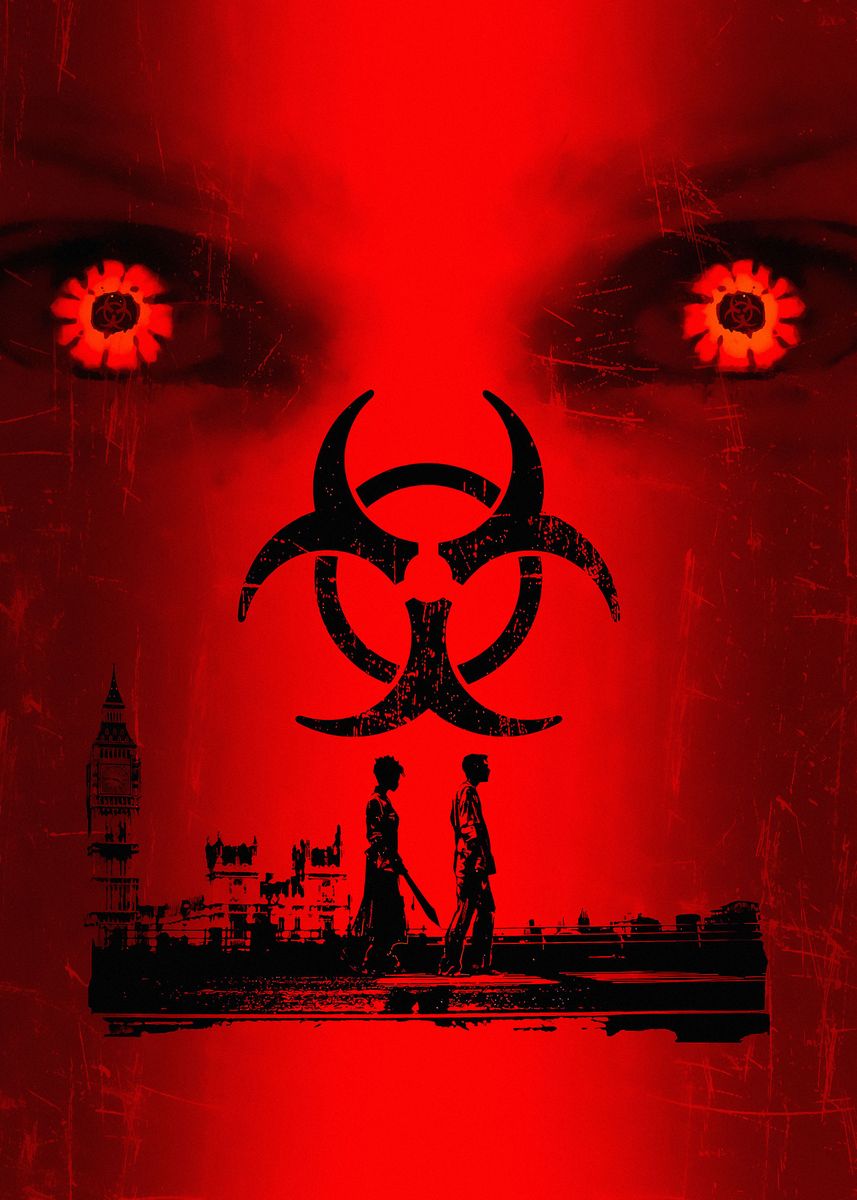 '28 Days Later' Poster, picture, metal print, paint by SeeMyArt | Displate