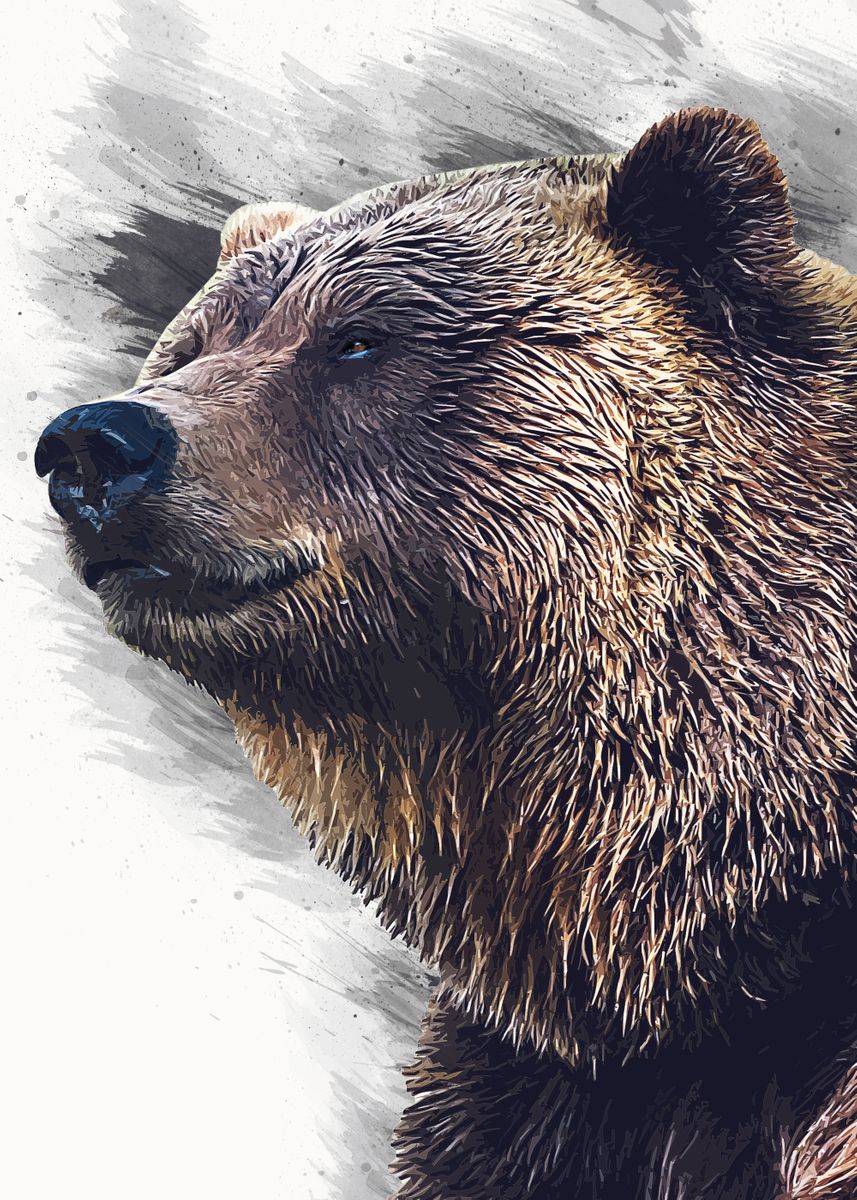 'Bear' Poster by maystudio | Displate