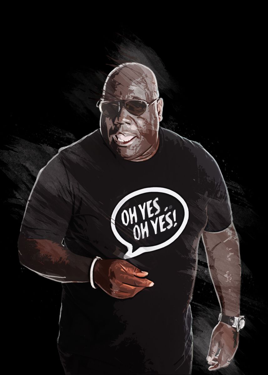 'Carl Cox' Poster, picture, metal print, paint by MDA STUDIO | Displate