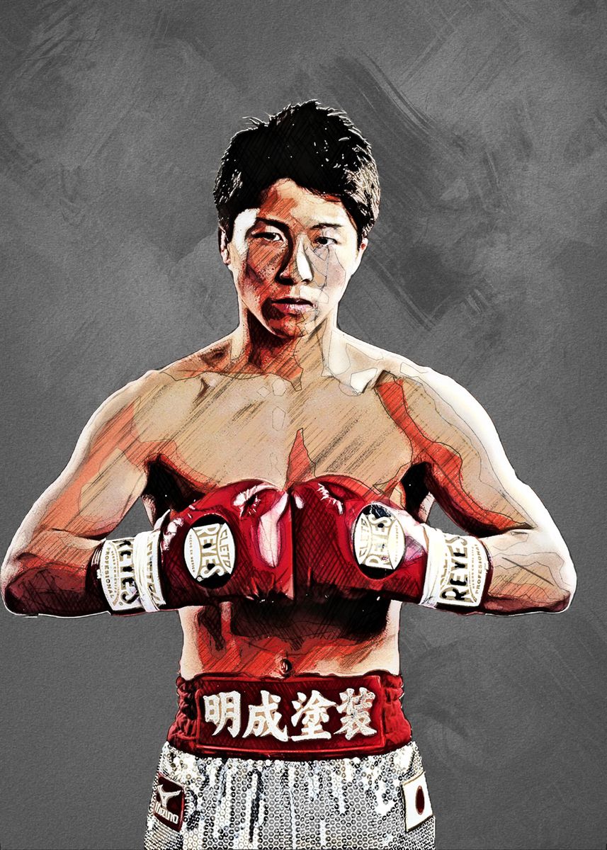 'Naoya Inoue' Poster, picture, metal print, paint by ONONMADE STUDIO ...