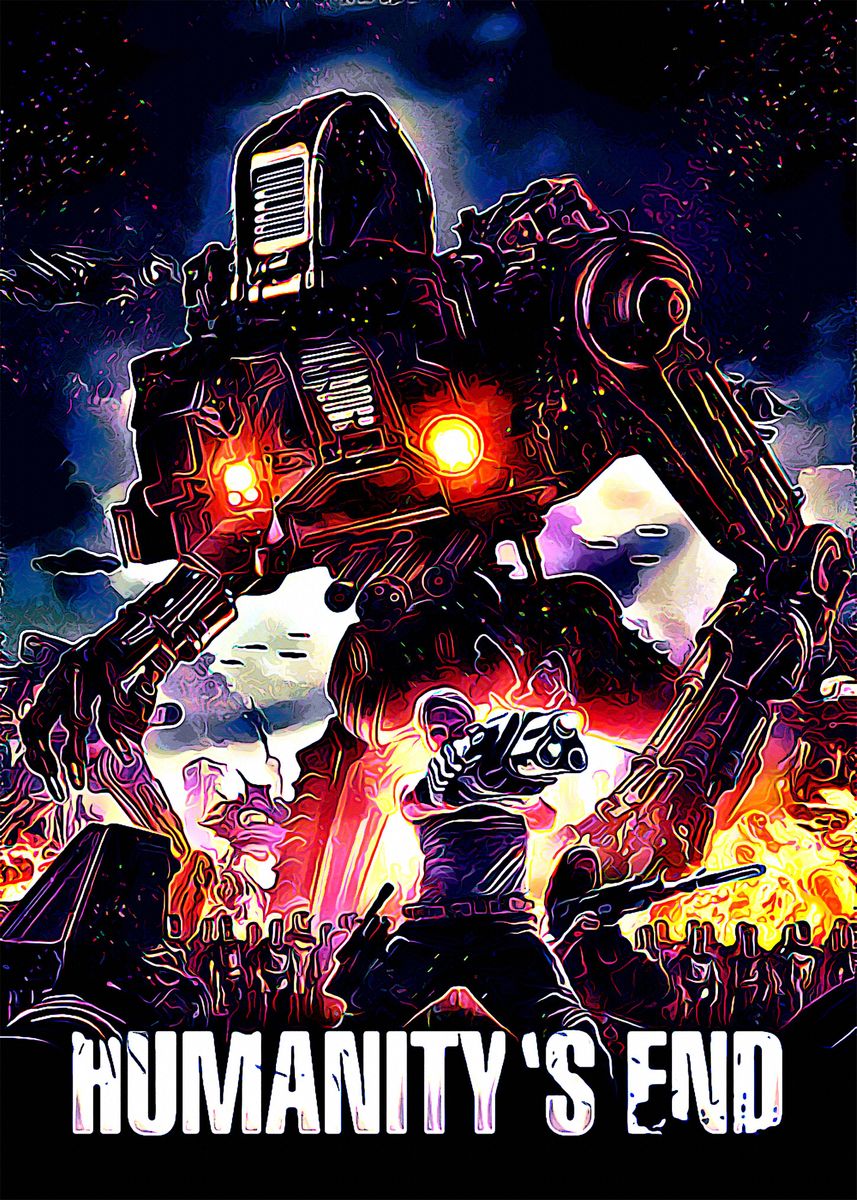 'Humanitys End' Poster by Vivienne Raymond | Displate