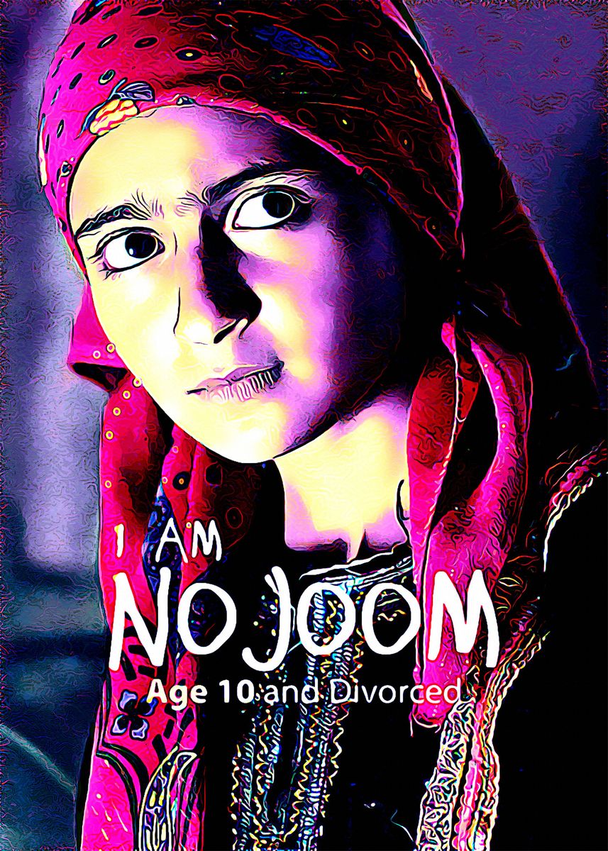 'I Am Nojoom Age 10 And Div' Poster, picture, metal print, paint by ...