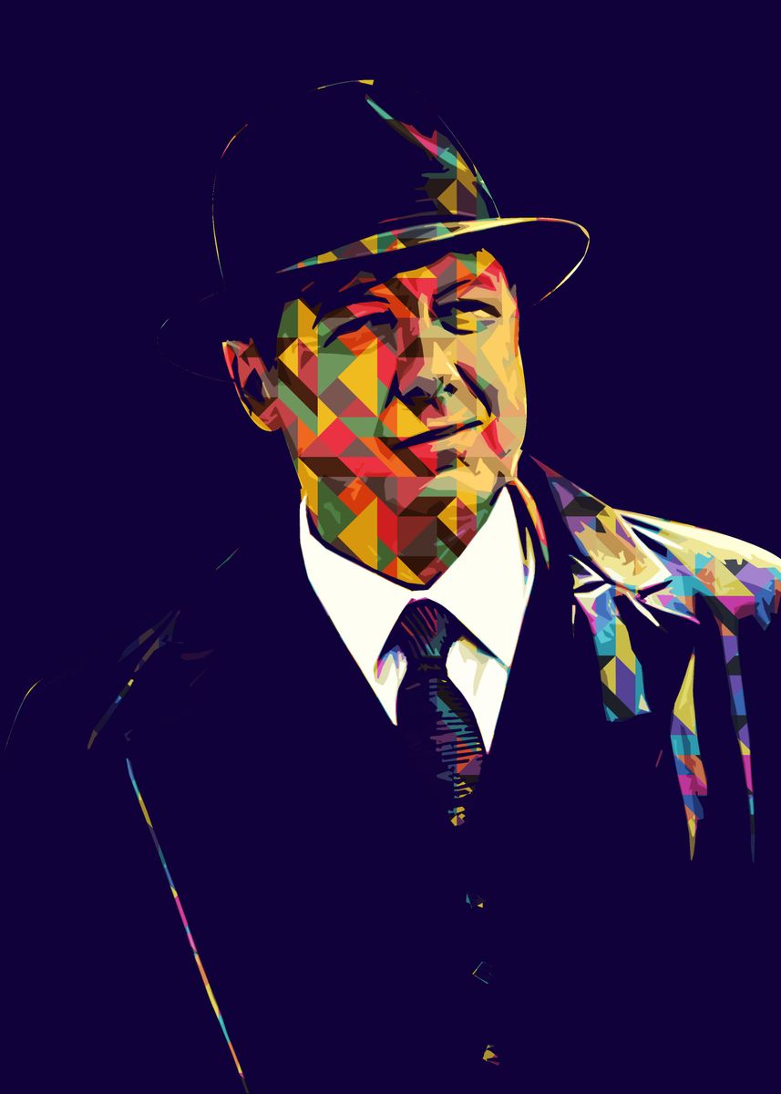 'Raymond Reddington' Poster, picture, metal print, paint by Roni Aji ...