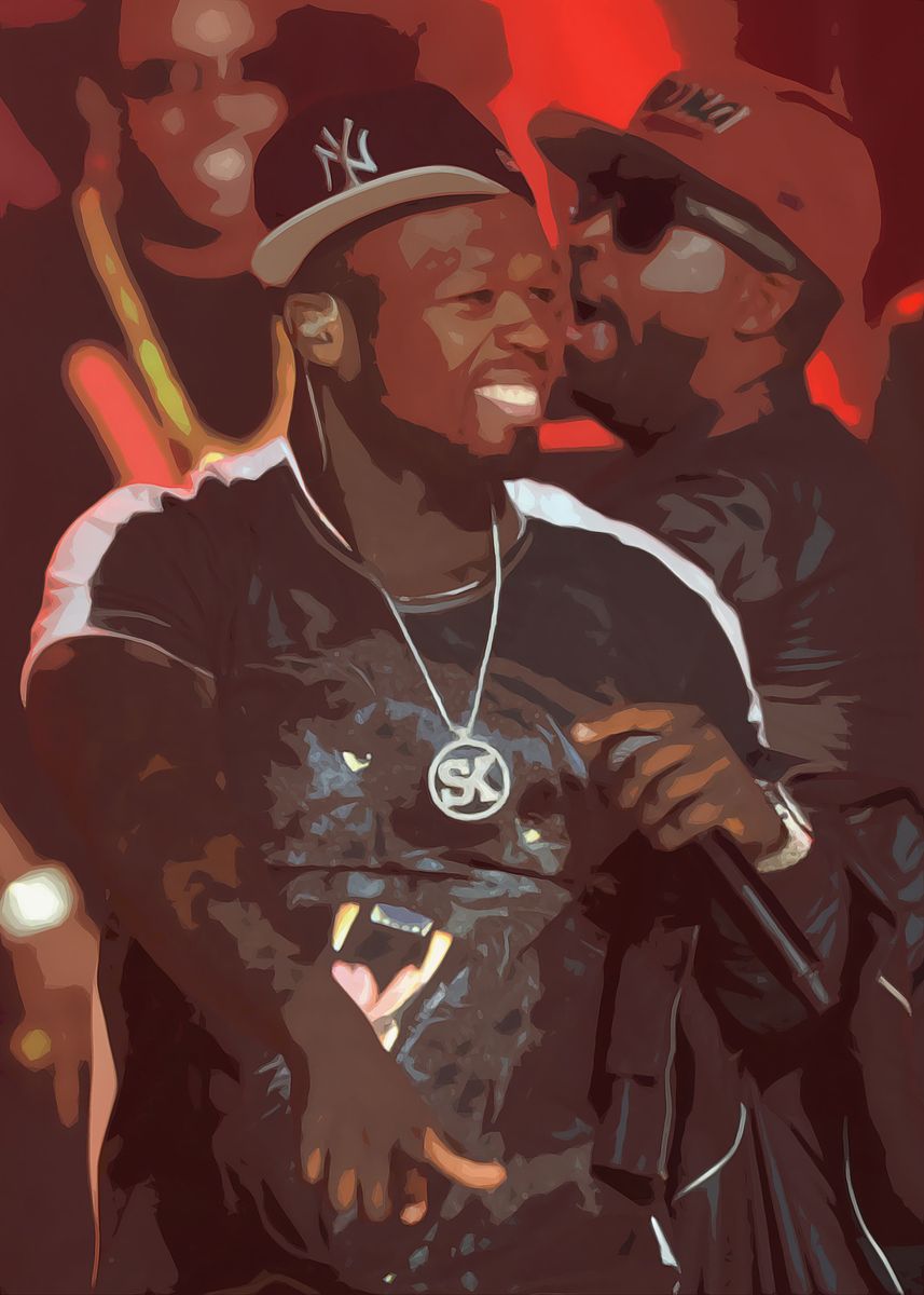 '50 Cent' Poster by chynna getty | Displate