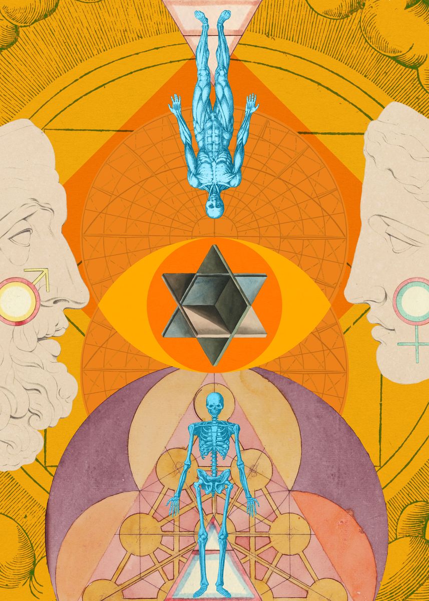 'Alchemy Poster' Poster, picture, metal print, paint by intonointus ...