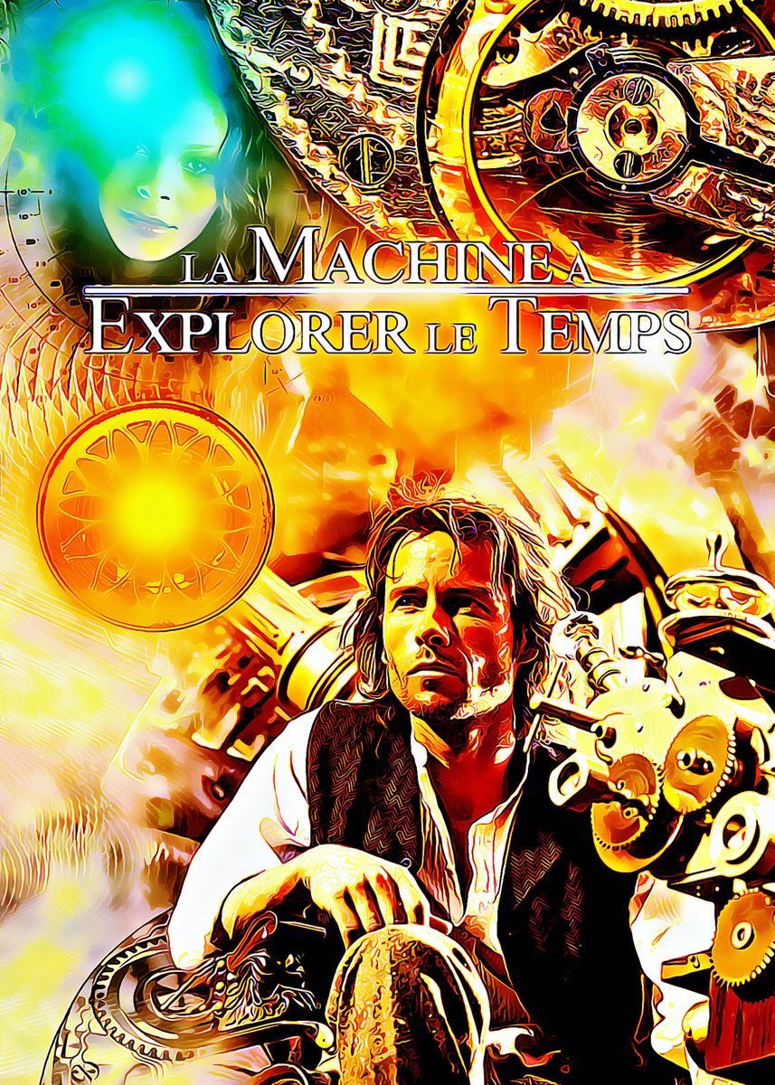 'The Time Machine 2' Poster, picture, metal print, paint by Elisa ...