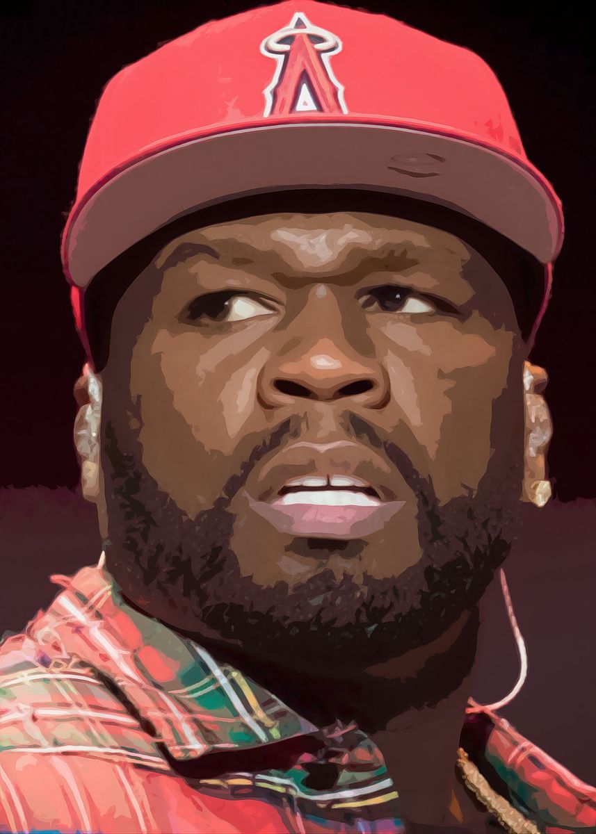 '50 Cent' Poster, picture, metal print, paint by chynna getty | Displate