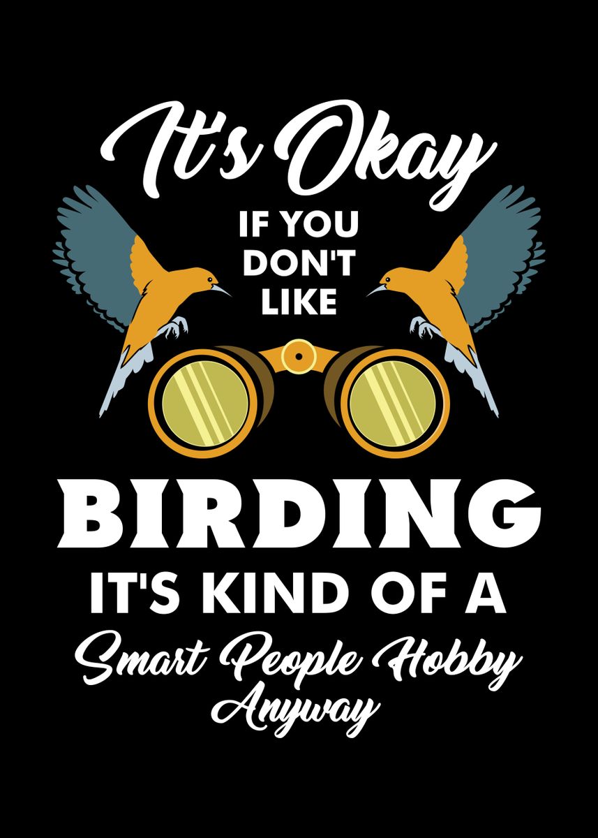 'Bird Watching' Poster by Shiva121 | Displate