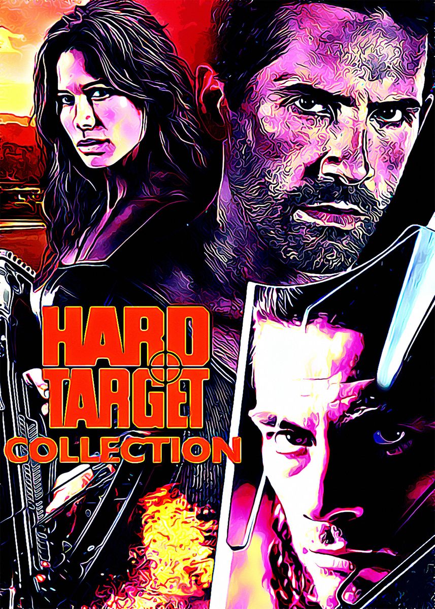 'Hard Target Collection' Poster by Vivienne Raymond | Displate