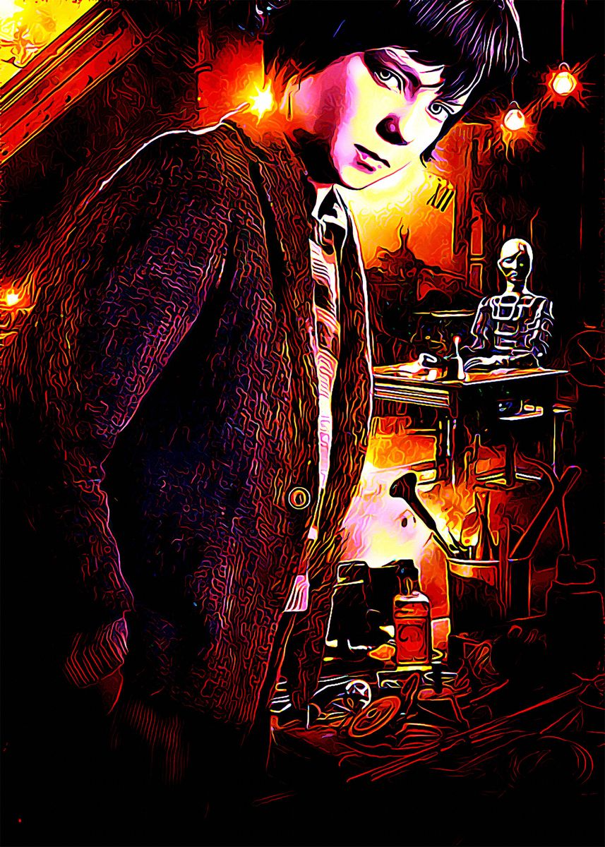 'Hugo 6' Poster, picture, metal print, paint by Katerina Lim | Displate